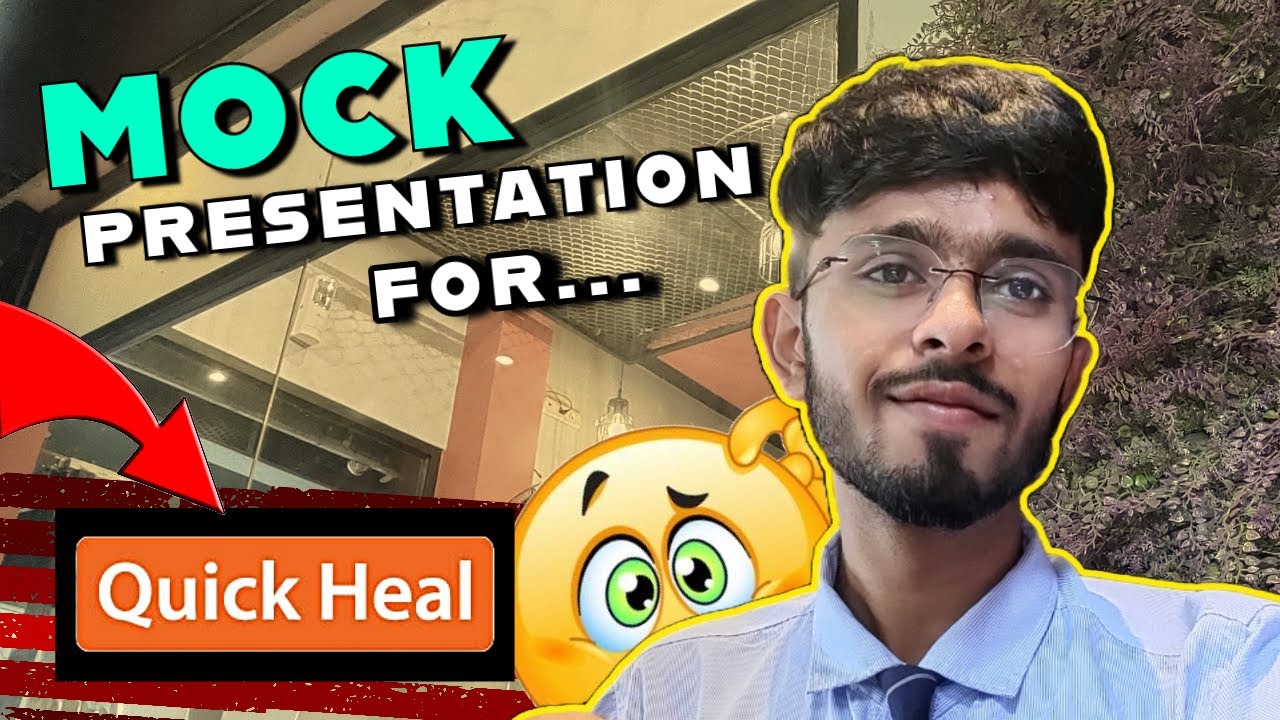 👍Done with mock presentation for Quick Heal 🤩|| Halftuber Vlogs || - YouTube