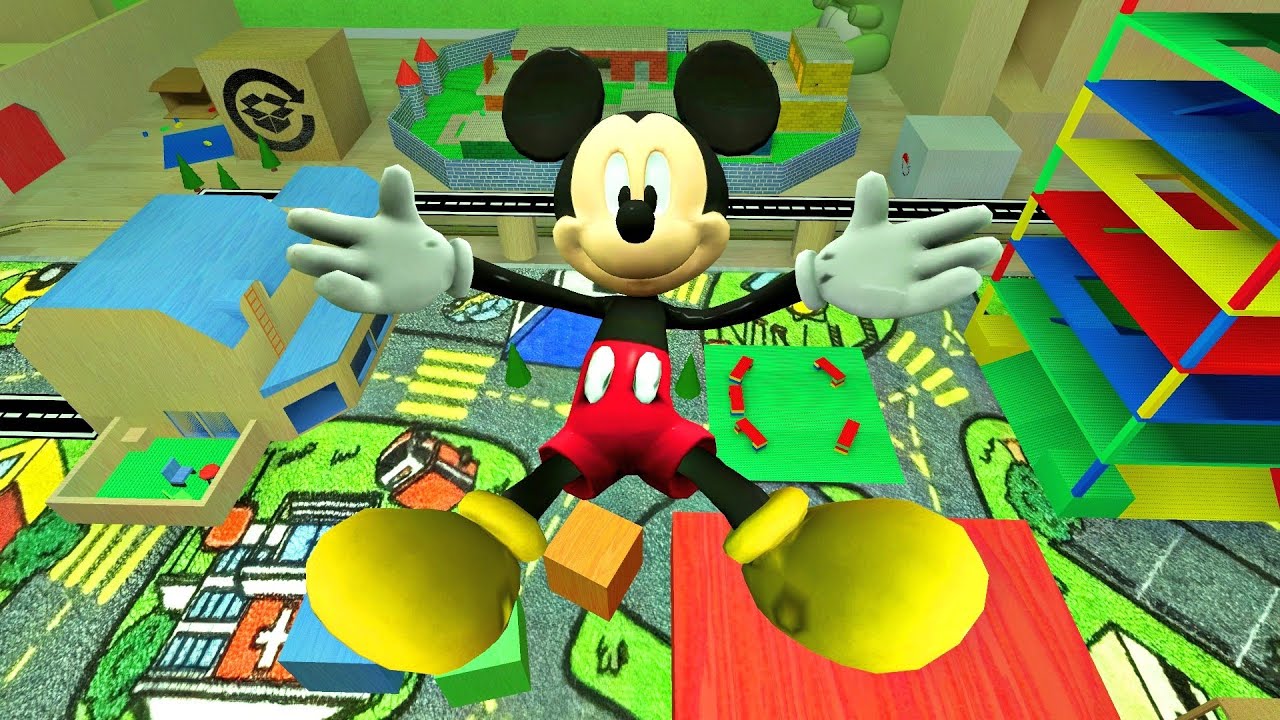 Mickey Mouse: Ragdoll Compilation (GMOD) Episode 54 - YouTube