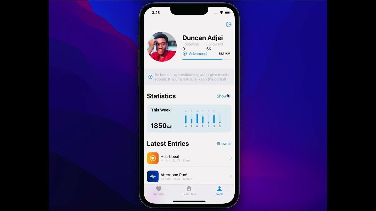 SwiftUI - Profile Page UI Design - YouTube