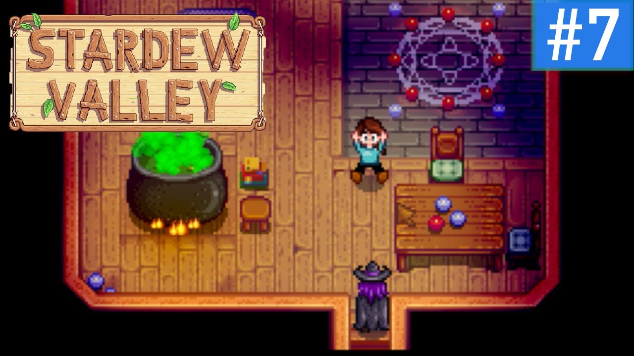 Visiting Rasmodius The Wizard | Let's Play Stardew Valley 1.5 | Episode ...