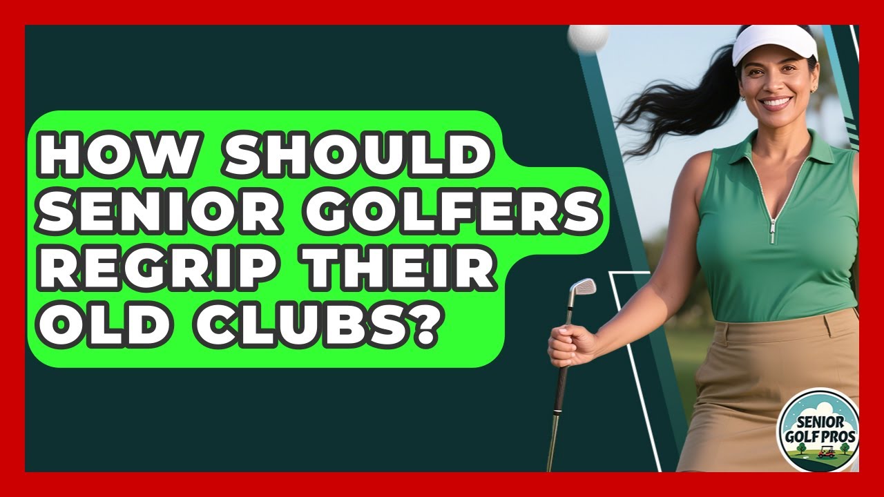 How Should Senior Golfers Regrip Their Old Clubs? - Senior Golf Pros ...