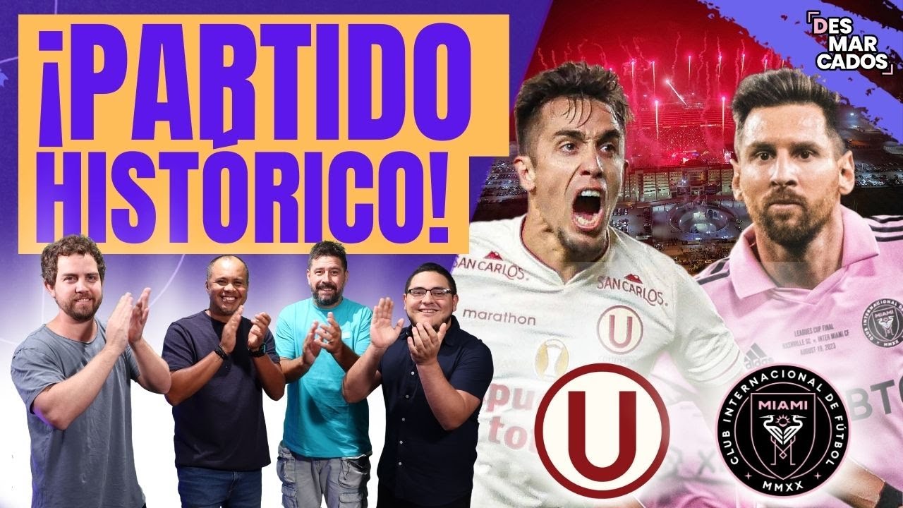 U vs. Inter Miami: EN VIVO desde el Monumental | LA PREVIA - YouTube