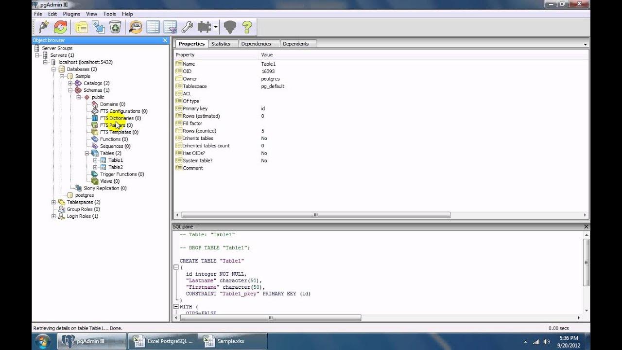 How To Use Excel PostgreSQL Import, Export & Convert Software - YouTube