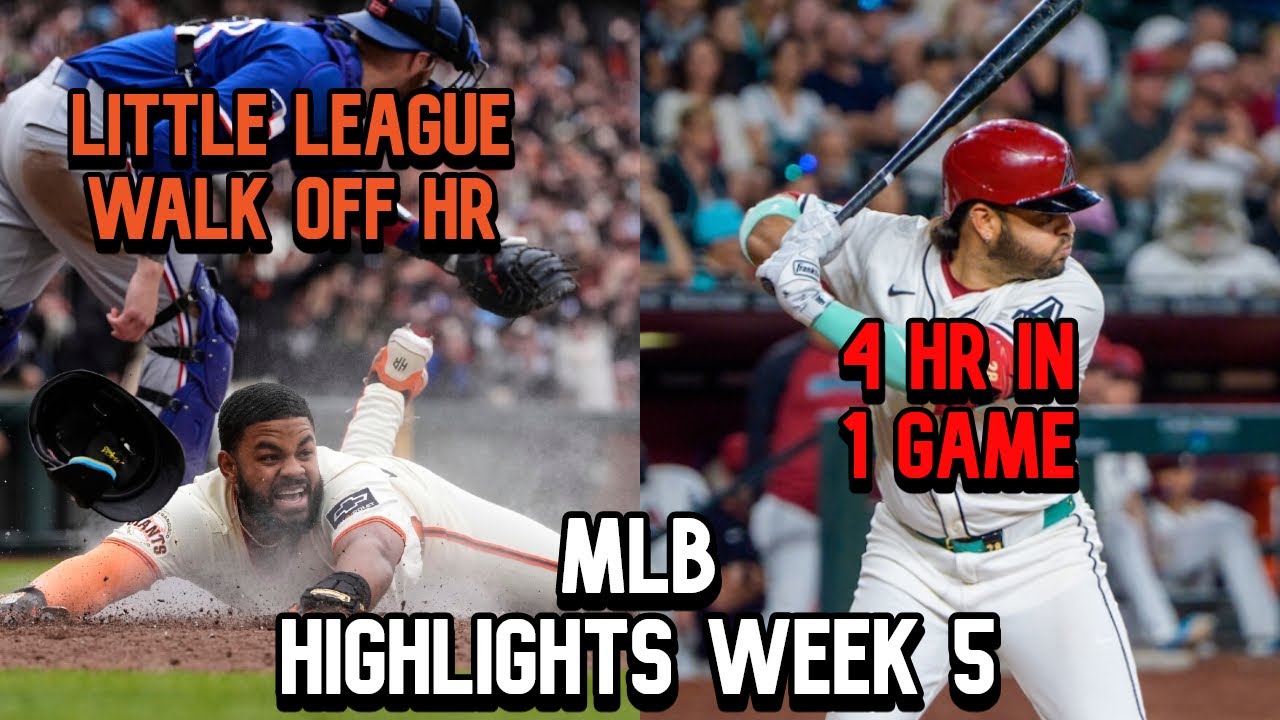 MLB Week 5 Highlights (4/21-4/27) | 2025 MLB Highlights - YouTube