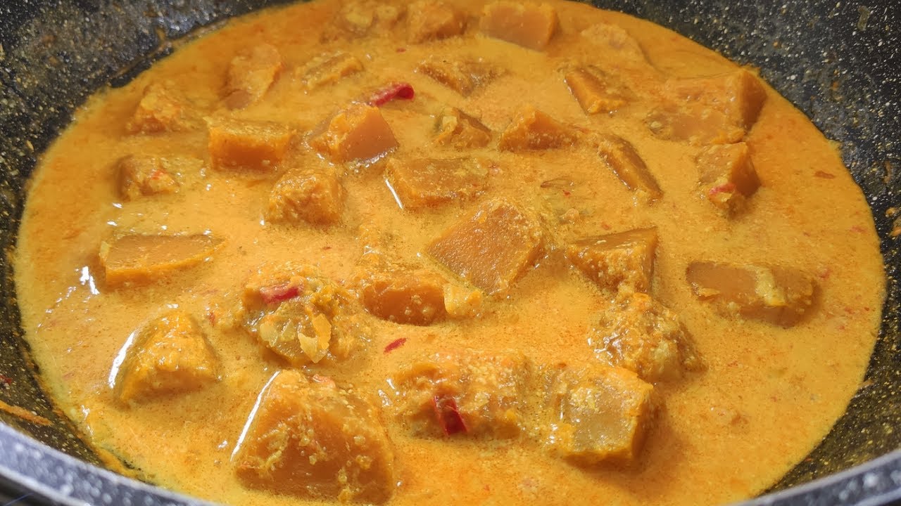 Masak Lemak Labu Kuning | Menu Berbuka Puasa | Menu Sahur | Labu Kuning ...
