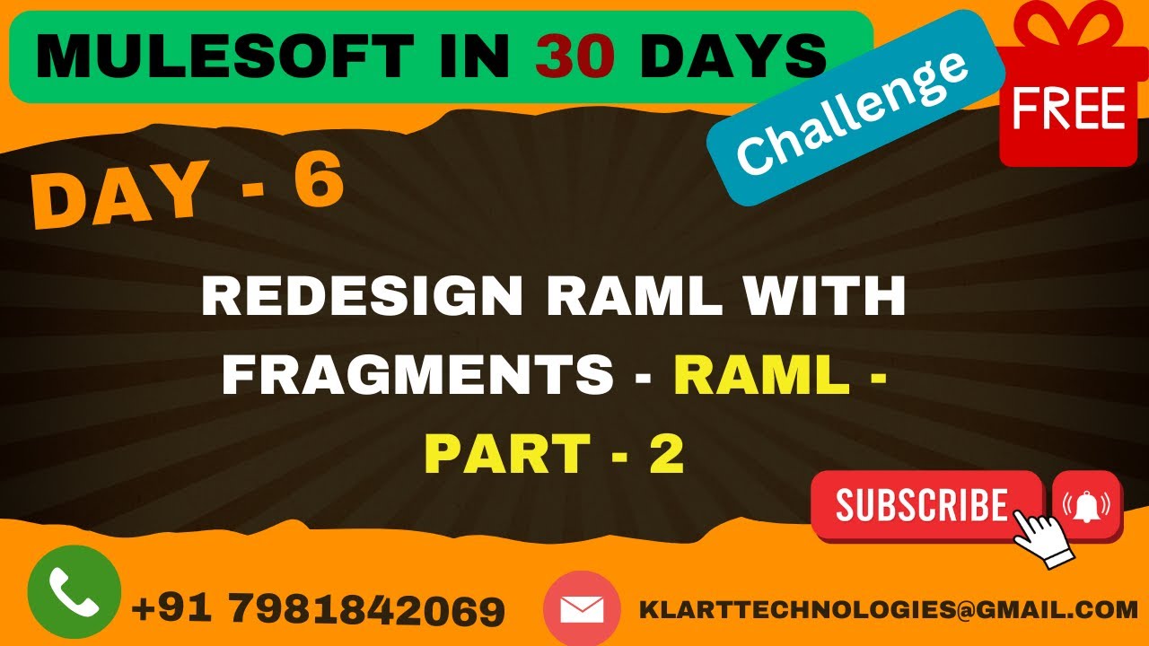 06-MuleSoft Free Course 2024 | Real-Time Projects & Hands-On Training | Redesign RAML (How-To ...