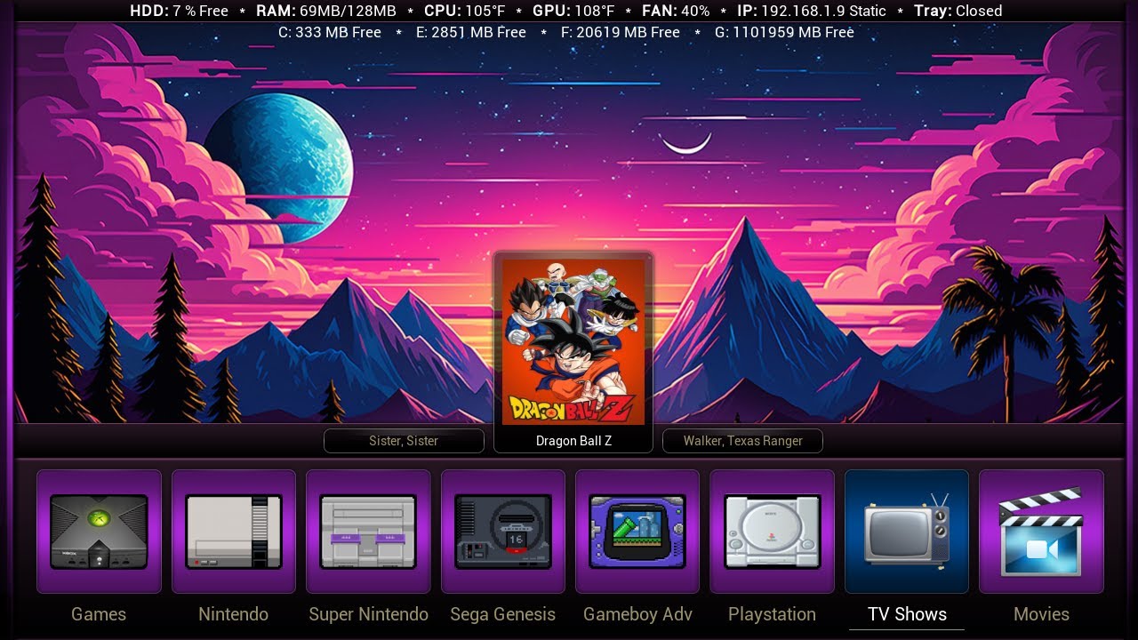 Using Xbmc4xbox as a media player on the Original Xbox in 2025. - YouTube