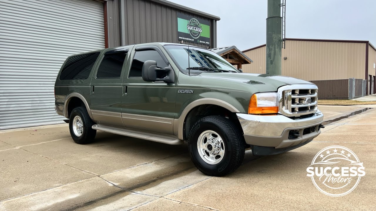 2001 Ford Excursion Limited 7.3L Powerstroke Diesel 4WD**Clean**Stock ...