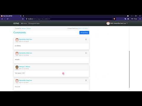 Employee Daily Task Management System in PHP and SQLite DEMO - YouTube