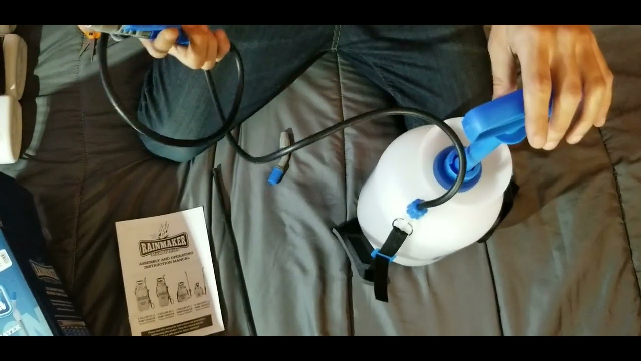 Rainmaker Pressurized Pump Sprayer | Unboxing Cannabis Products - YouTube