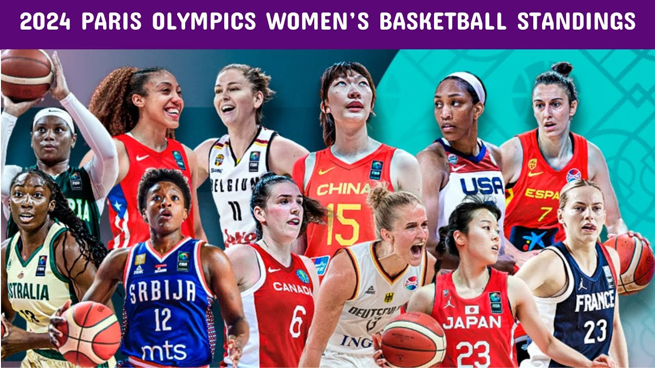 Women's Basketball Standings - August 2, 2024 | Paris Olympics 2024 ...