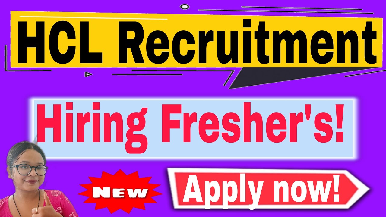 HCL Tech Recruitment 2023 : Hiring for Freshers as Process Associate ...