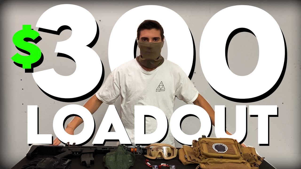 BEST $300 BUDGET Airsoft Loadout - YouTube