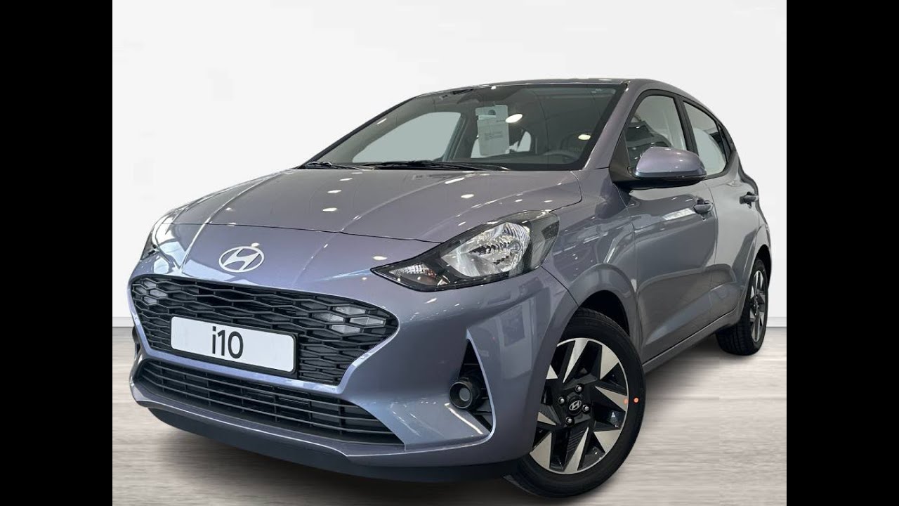 Hyundai I10 1 0 MPI 66CV KLASS META BLUE - YouTube
