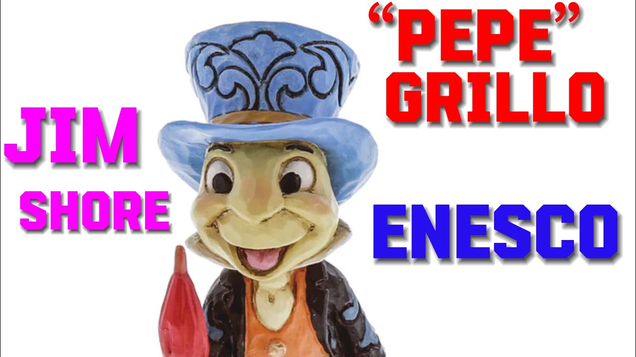 | UNBOXING | Disney enesco Jim Shore PINOCCHIO | “PEPE” GRILLO | - YouTube
