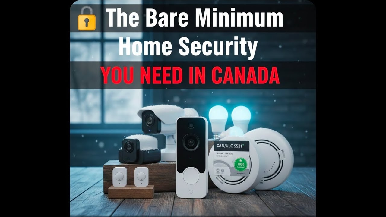 The Bare Minimum Home Security You Need in Canada - YouTube