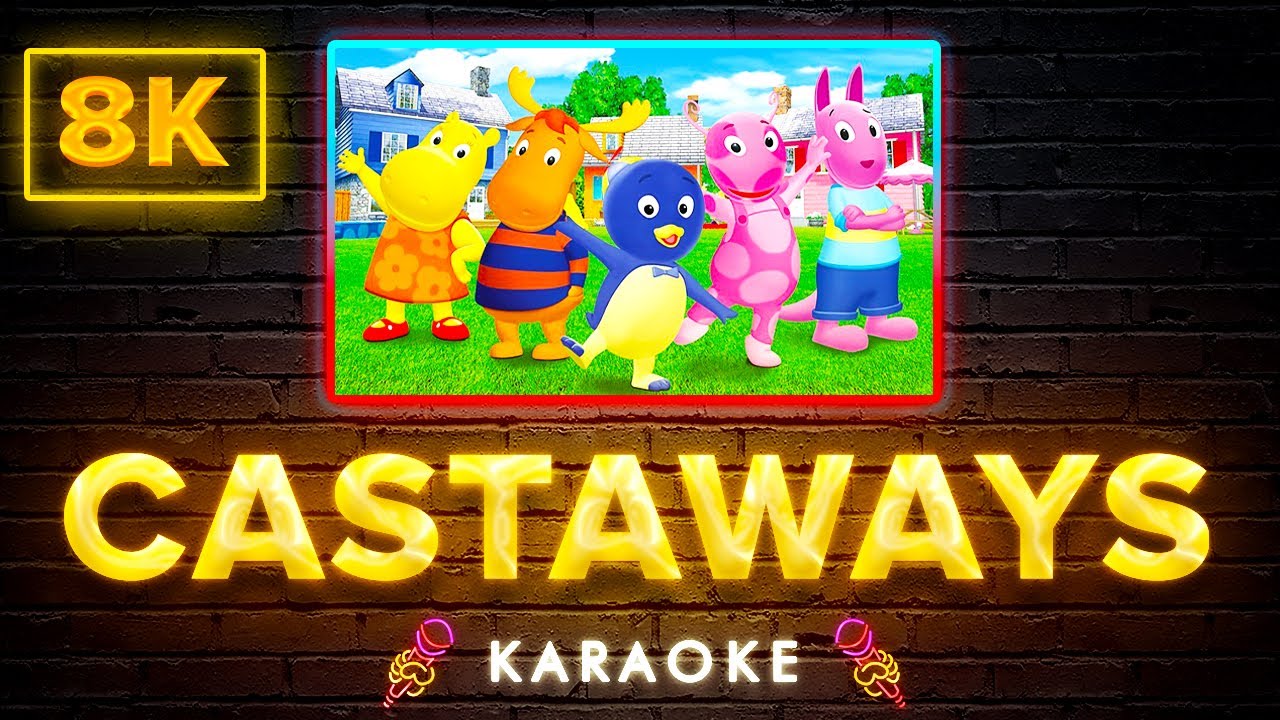 The Backyardigans - Castaways | 8K Video (Karaoke Version) - YouTube
