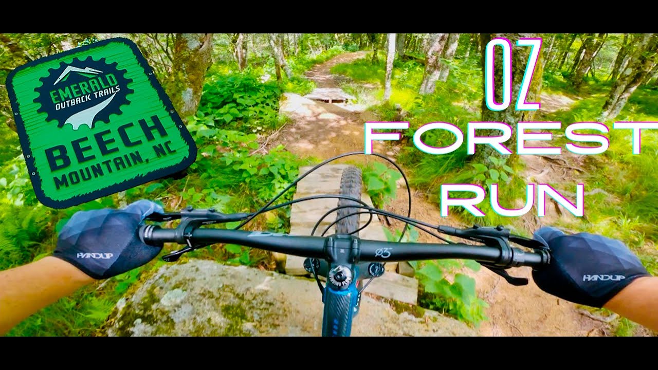 Oz Forest Run | Emerald Outback Trails | Beech Mountain - YouTube