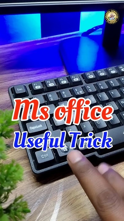 Best MS Office Tricks | How to Start MS Word, Excel, PowerPoint - YouTube