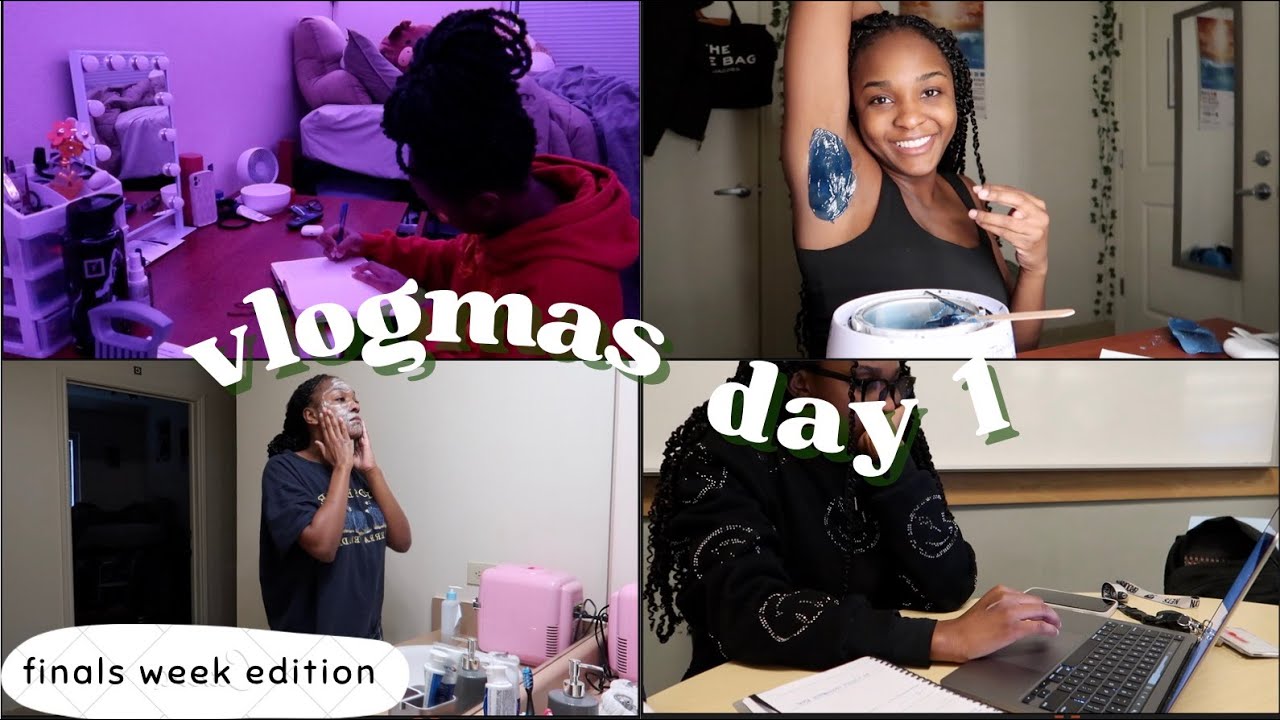 vlogmas day 1 | spend a day with me as a loner college student whose ...
