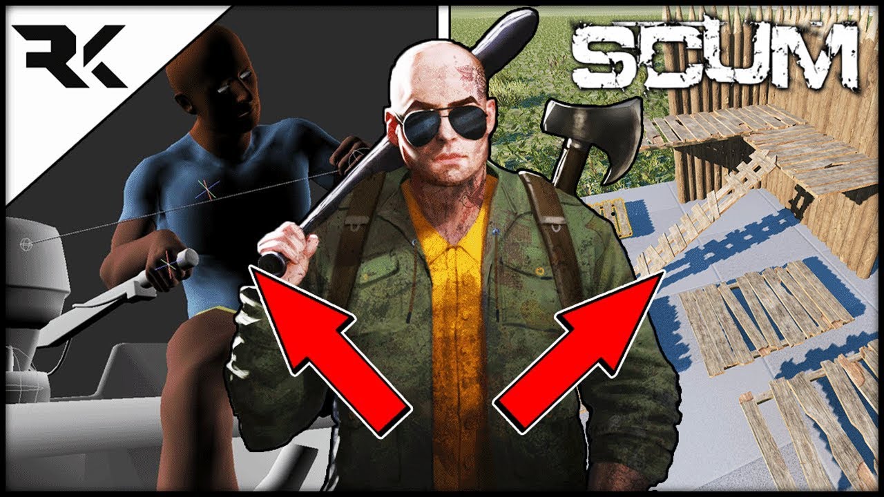 SCUM - FINALLY! Boats & Base Building! MIND... BLOWN! - YouTube