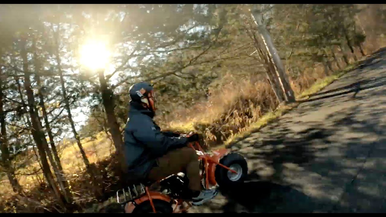 Exploring On Mini Bikes - 10 Miles - Thanksgiving 2023 - Stock AXIS ...