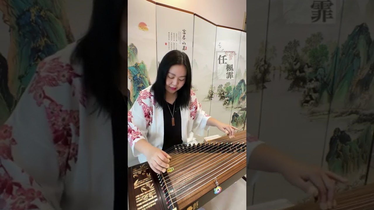 《茉莉芬芳》選段 古箏 | Janice the guzheng player - YouTube
