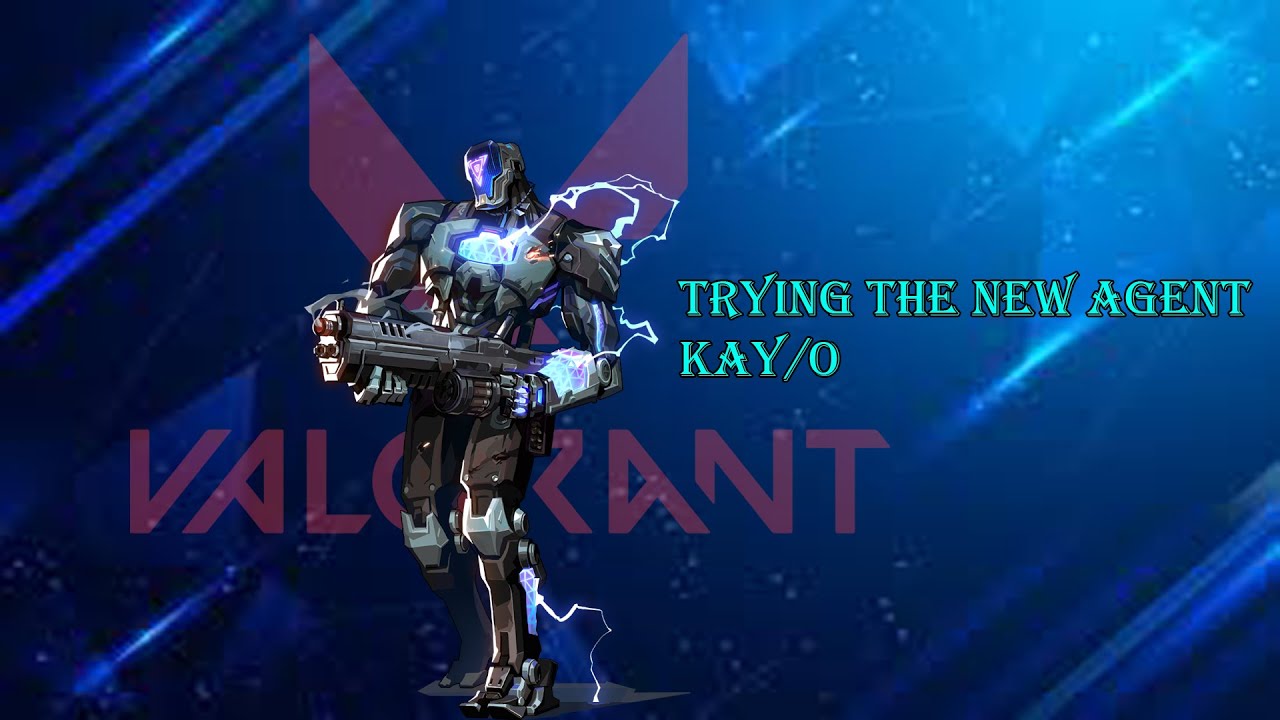 Trying the new agent Kay/O II Valorant gameplay #5 - YouTube