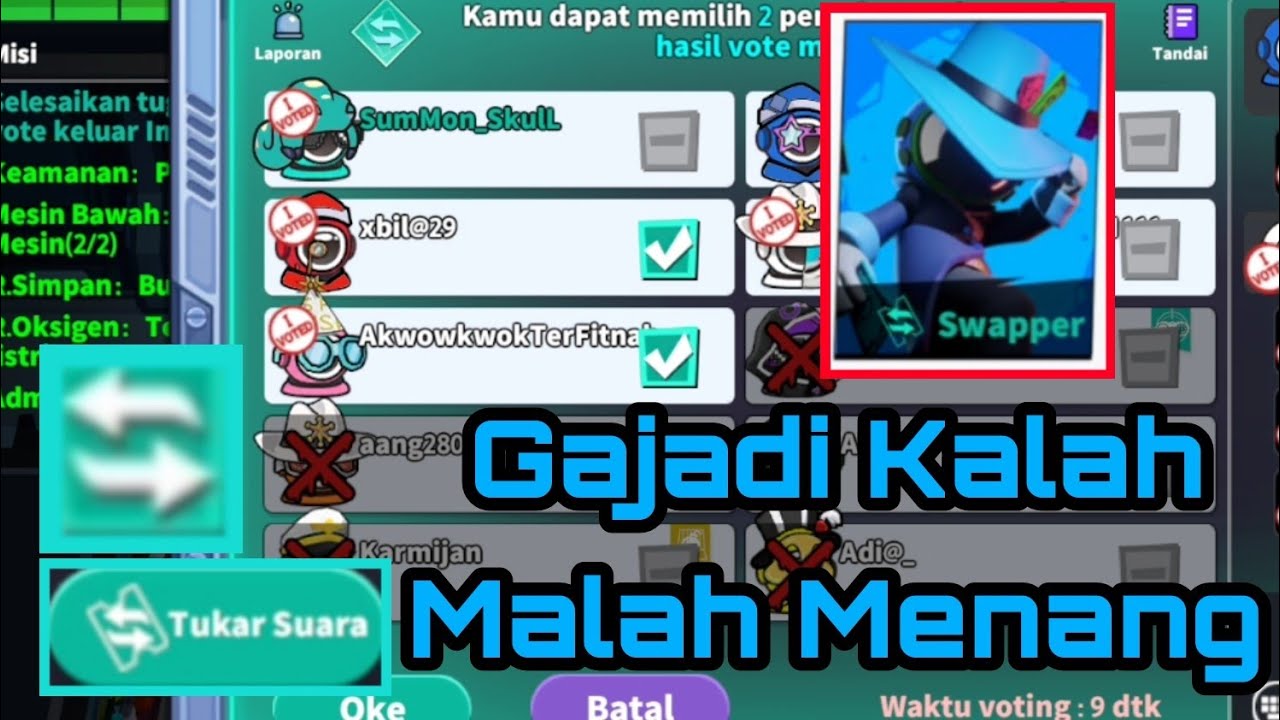 Gameplay Swapper!!! Tutorial Swapper Mode Serius!!! Skill Terakhir Membawa Kemenangan!!! - YouTube