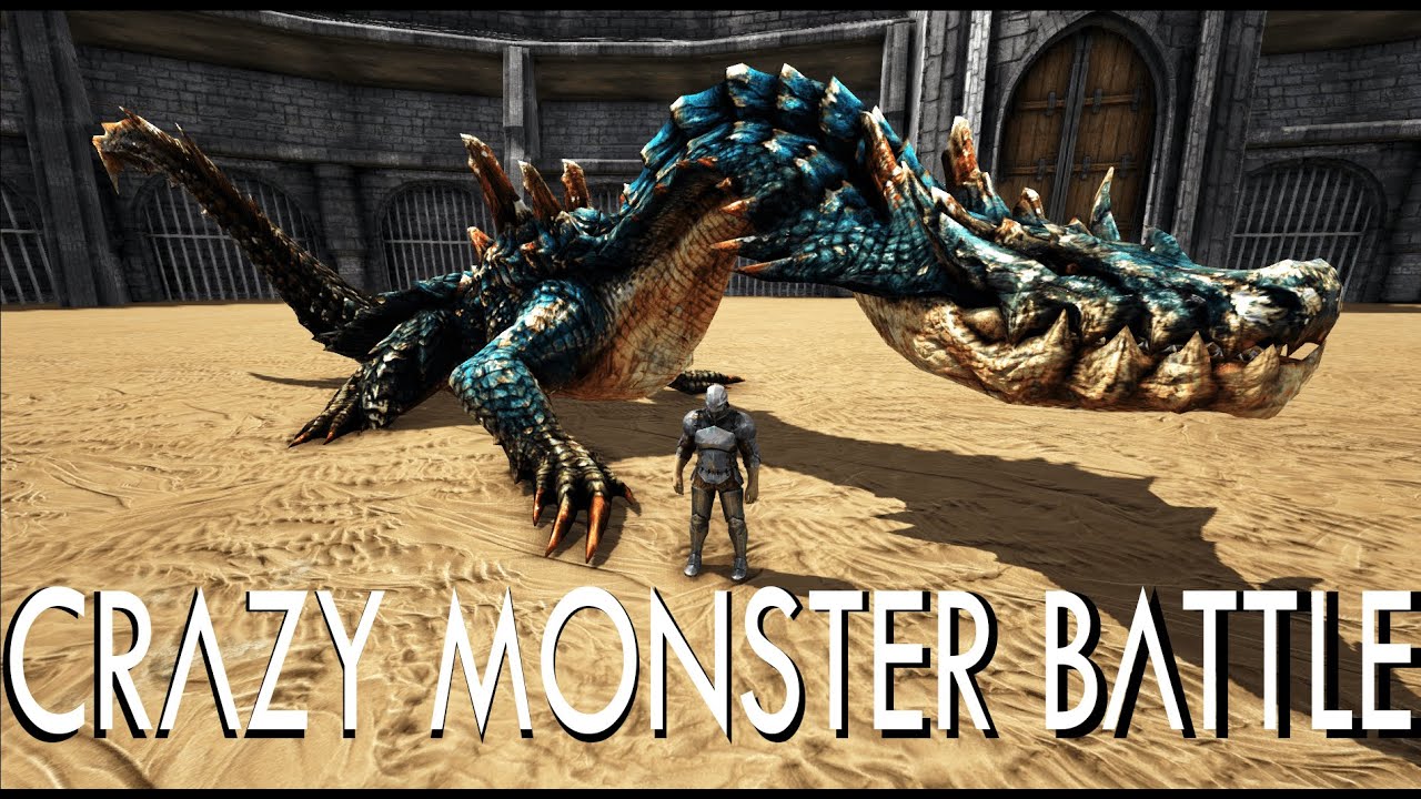 Ark Survival - LAGIACRUS vs ARK CREATURES (EP.1) - YouTube