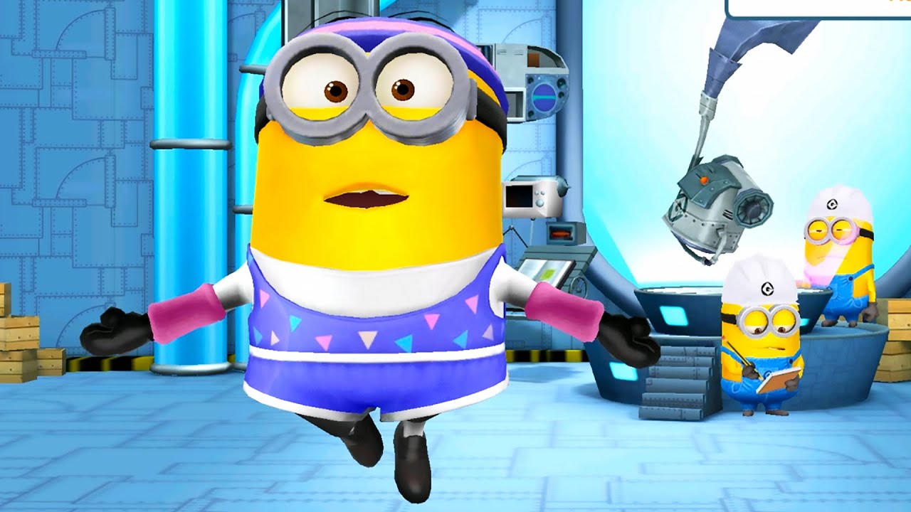 Bratts Workout Minion In Avoid Despicable Actions Despicable Me Old