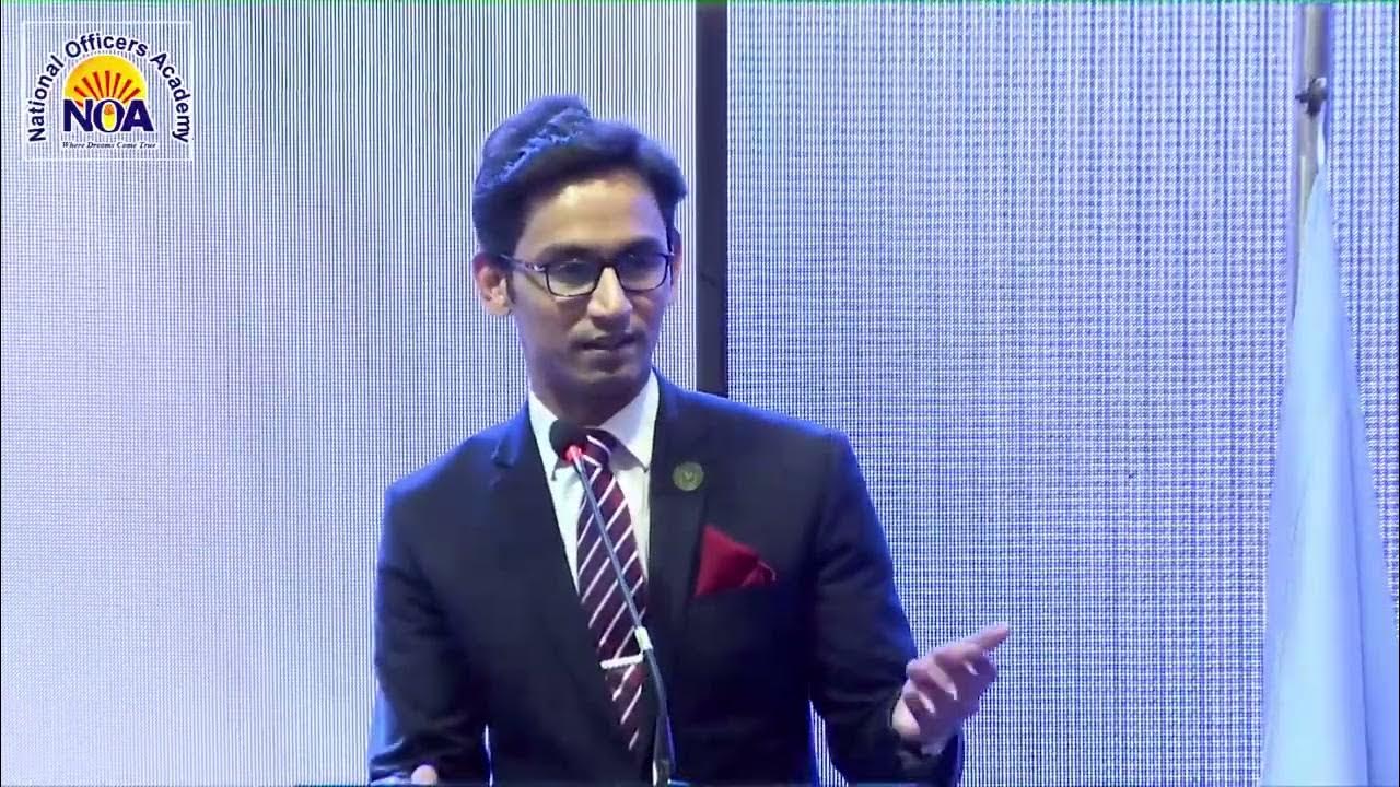 NOA Prize Distribution Ceremony CSS 2023 | Afraaz Saeed | CSS 2022 PAS | NOA - YouTube