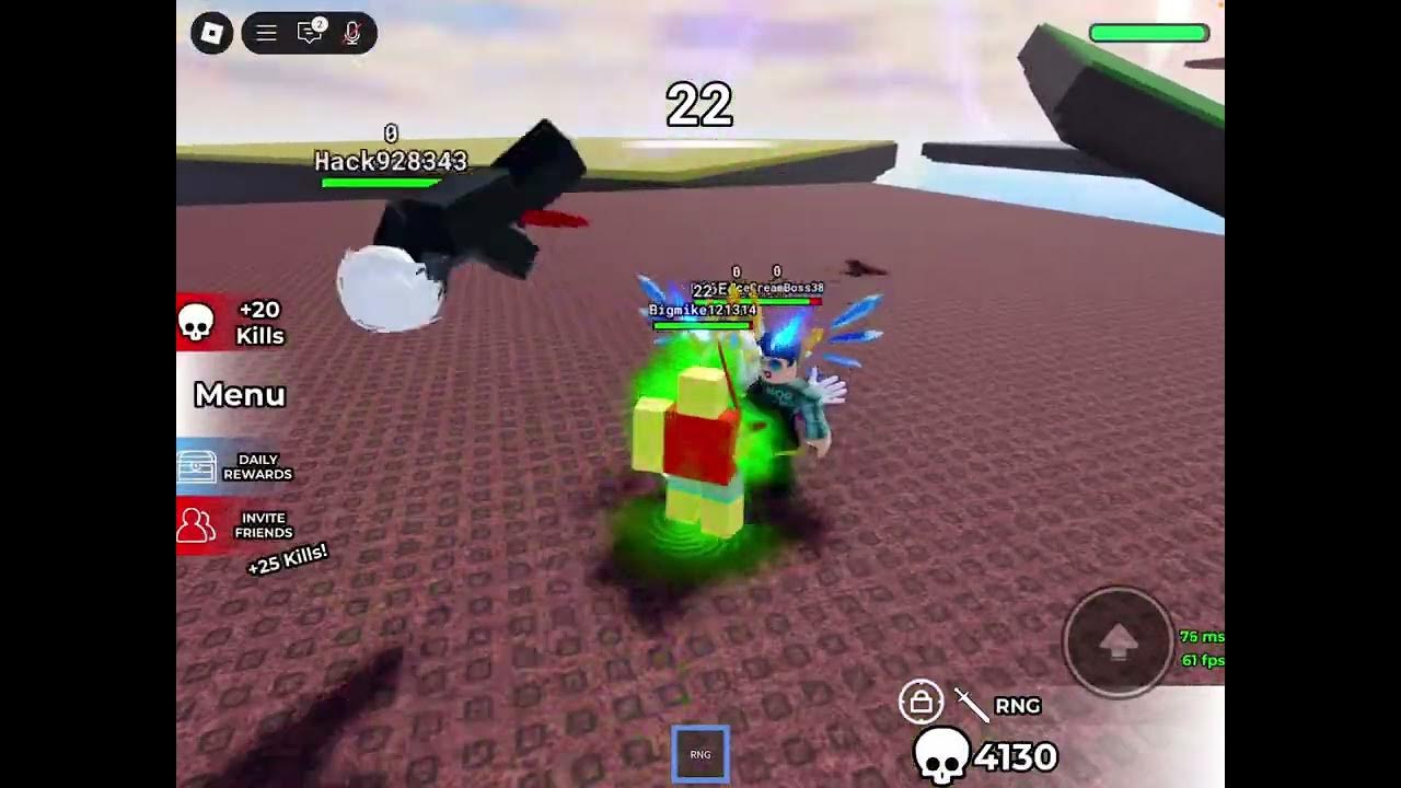 Using the RNG sword in killstreak sword fighting pt6 - YouTube