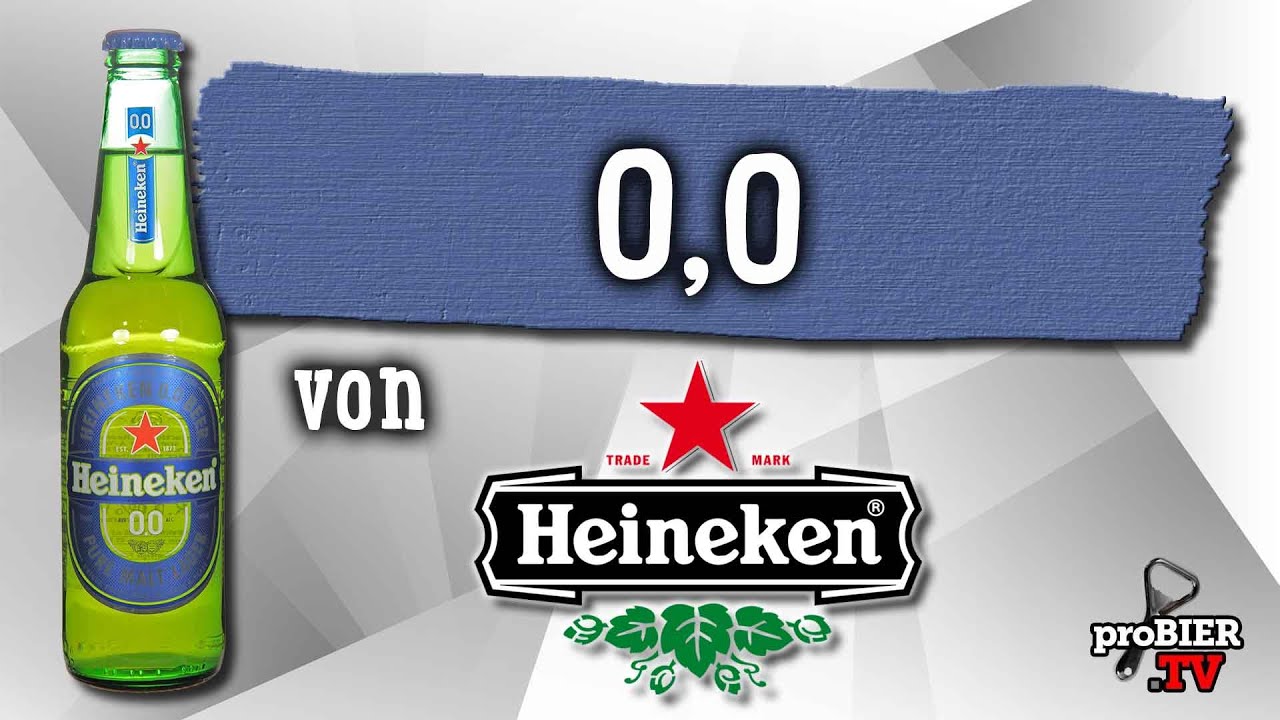 0,0 von Heineken | Bier Verkostung #1597 - YouTube