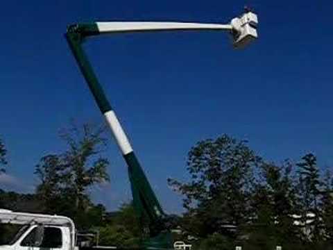 Bucket Truck Boom - YouTube