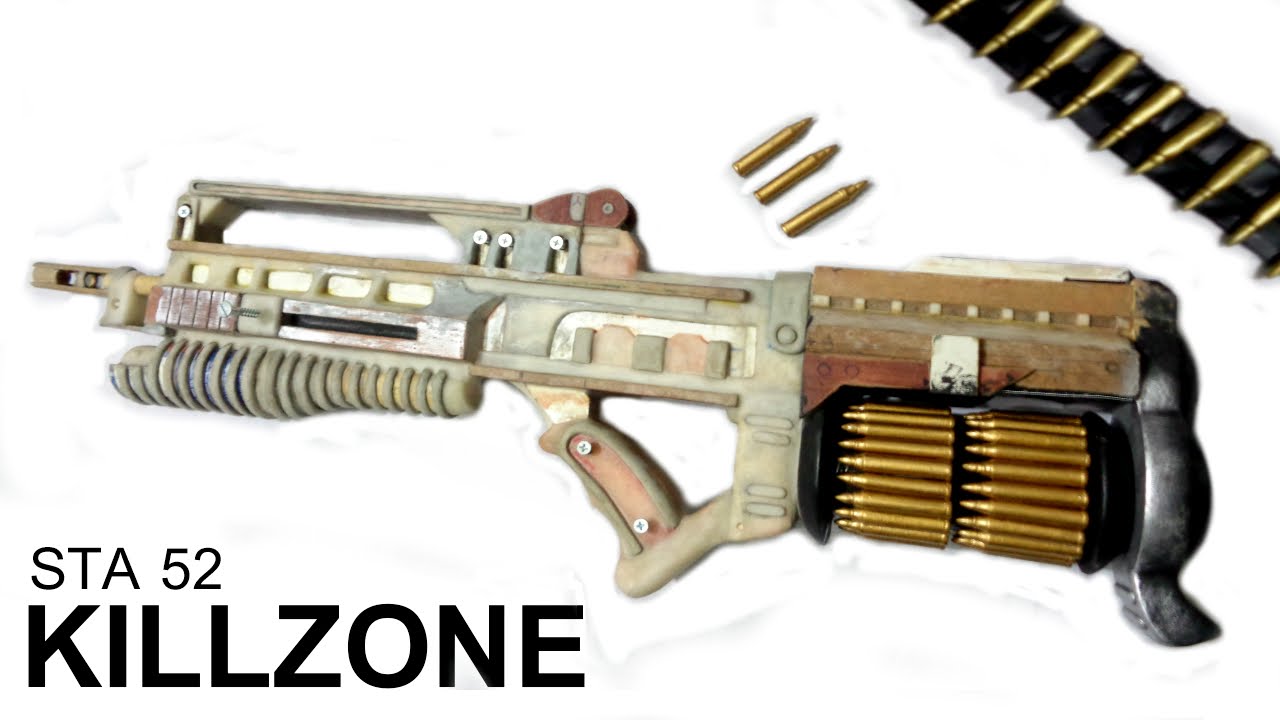 COMO FAZER RIFLE DO KILLZONE STA 52 - PARTE 1 - YouTube