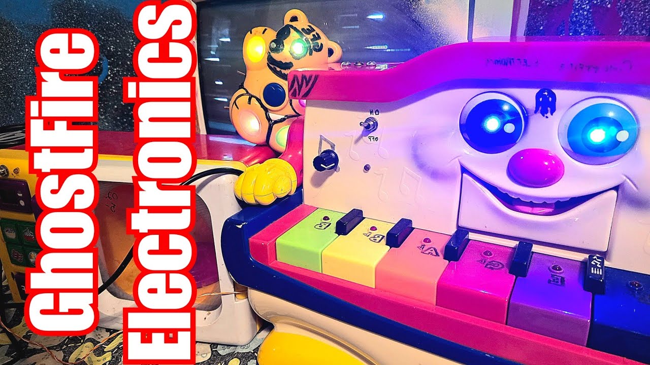 Circuit-Bent Pete the Piano, Pretend Play Microwave, and Teddy Bear Toy - YouTube