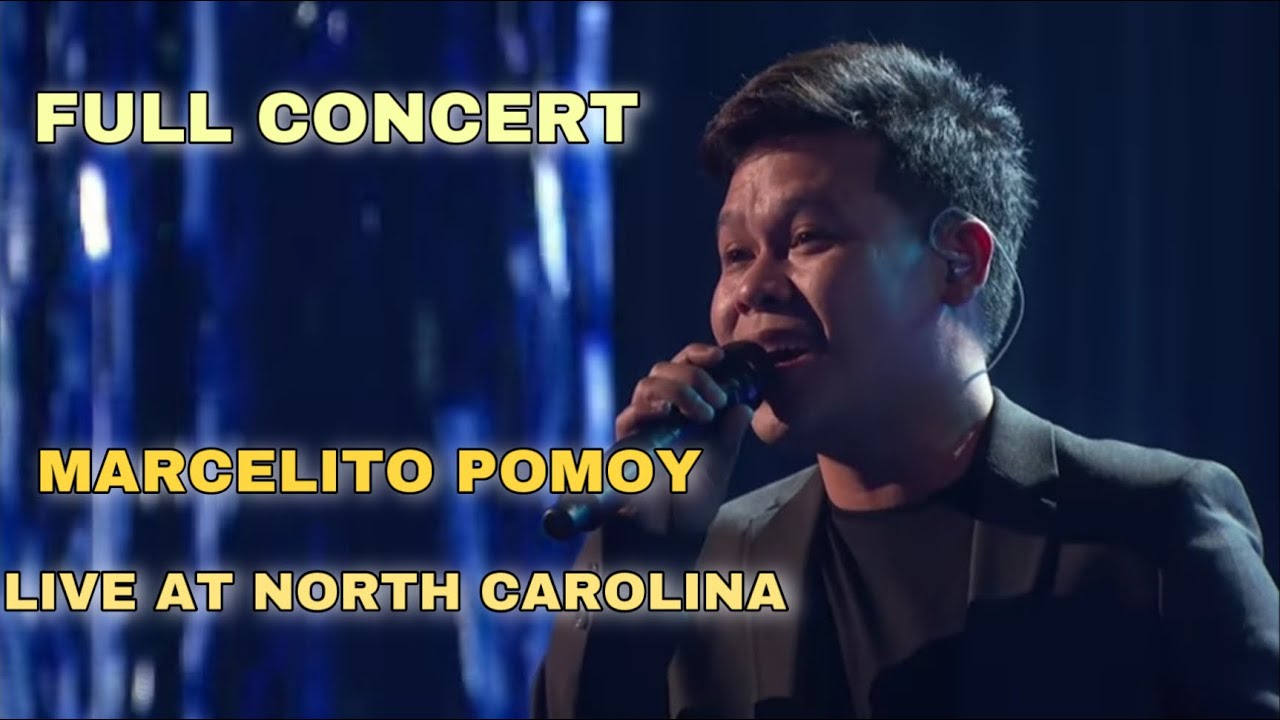 Marcelito Pomoy Full Concert Live At North Carolina - YouTube