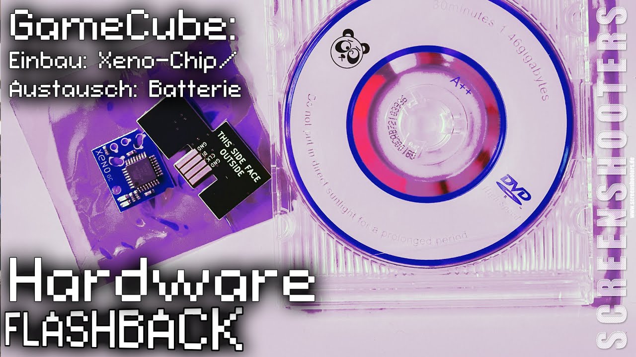 [ Flashback ] Hardware: Gamecube - Einbau vom XenoGC-Chip / SD2SP2 ...