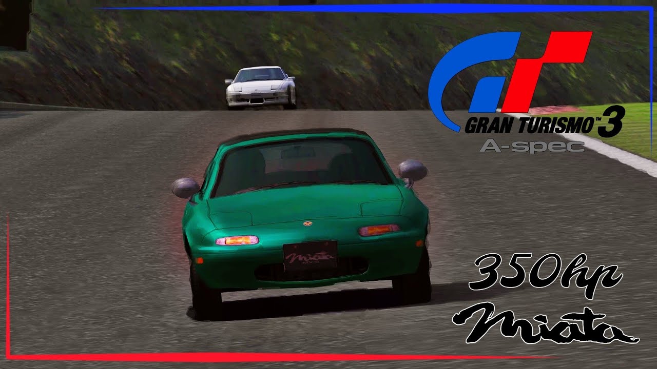 Gran Turismo 3 A-Spec | Mazda MX-5 Miata на 350 л.с. - YouTube