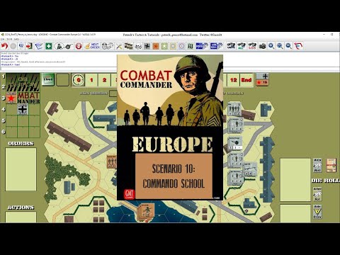 Combat Commander: Europe - Scenario 10 - Commando School - YouTube