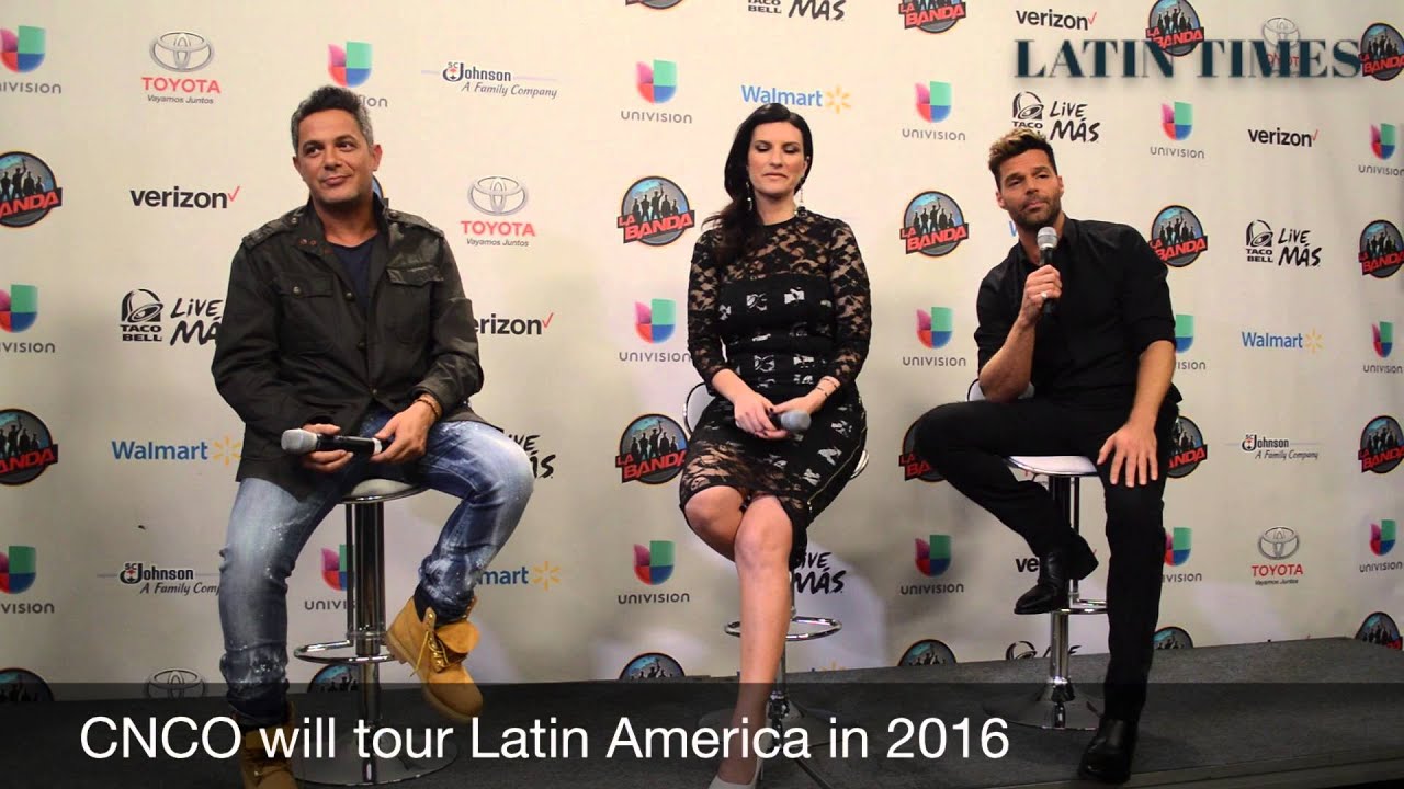 La Banda judges talk new band CNCO - YouTube