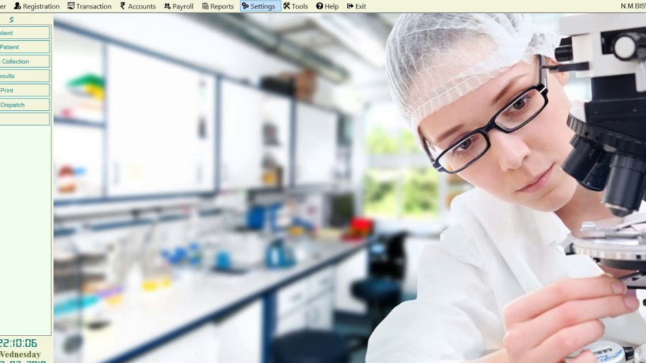 pathology and diagnosis software demo - YouTube