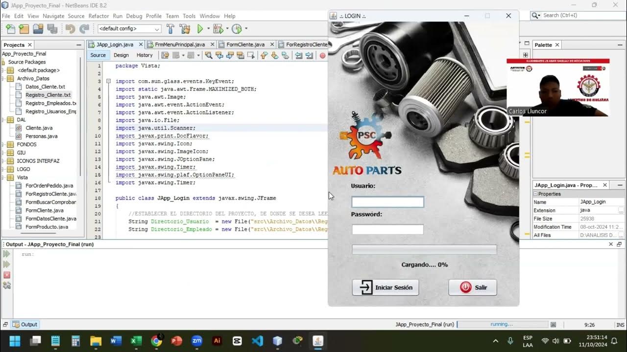 Semana 06 - Proyecto - Sistema de Ventas LOGIN - Netbeans Java - YouTube