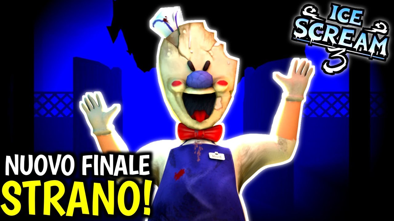 IL NUOVO FINALE STRANO DEL GELATAIO SU ICE SCREAM 3 😃 Nuova MOD ...