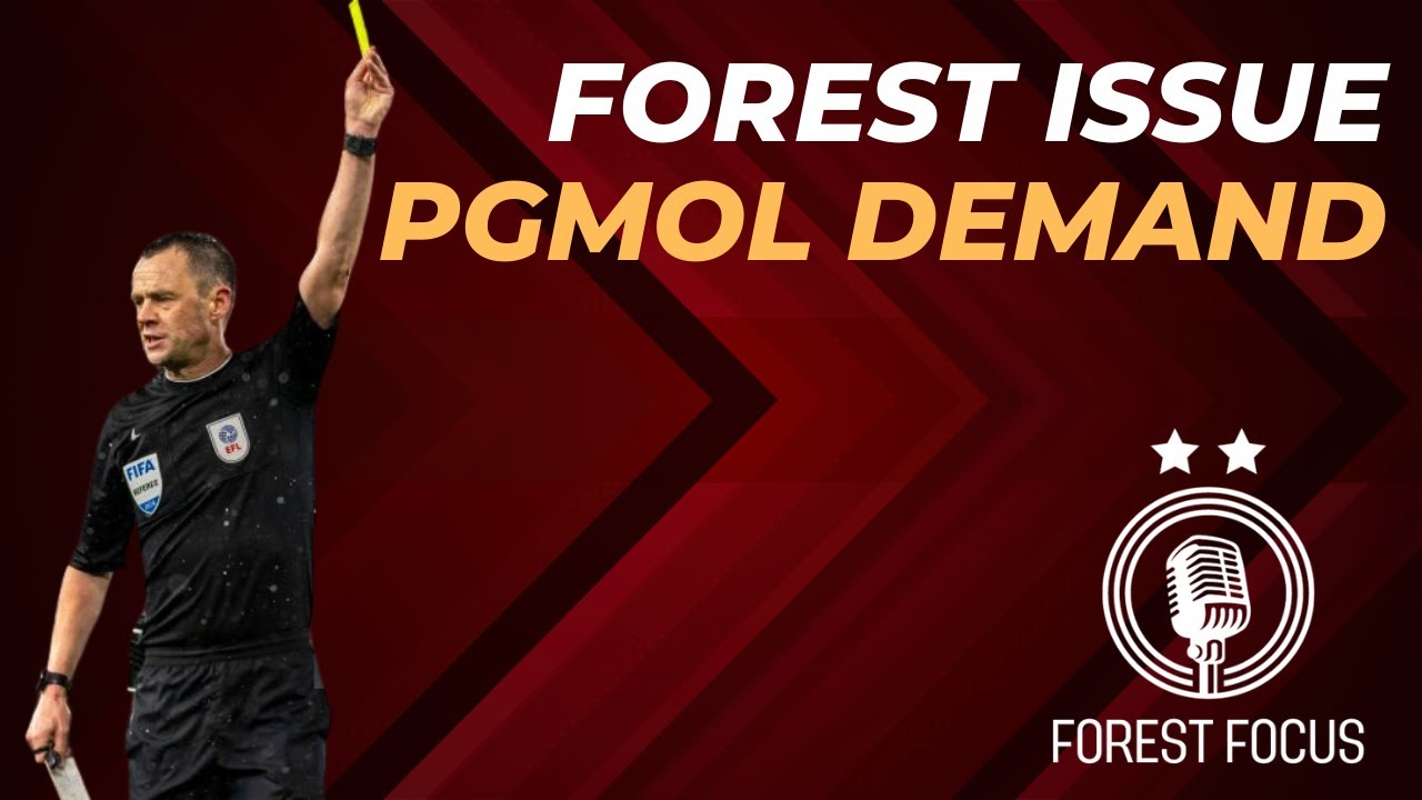 NOTTINGHAM FOREST VS THE PREMIER LEAGUE AS PGMOL AUDIO DEMAND MADE ...