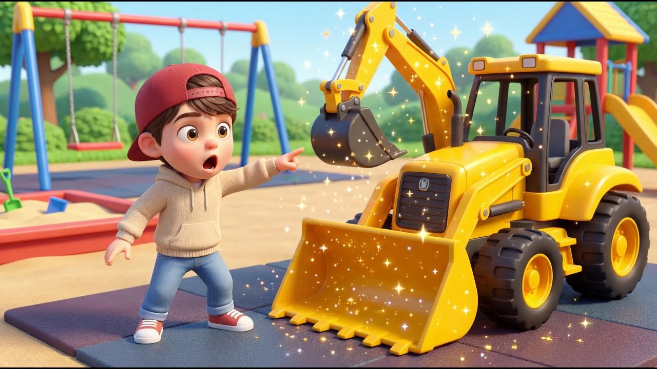 Zozo Digger Song 🚜 | Kids Story Music | Construction Cartoon for ...
