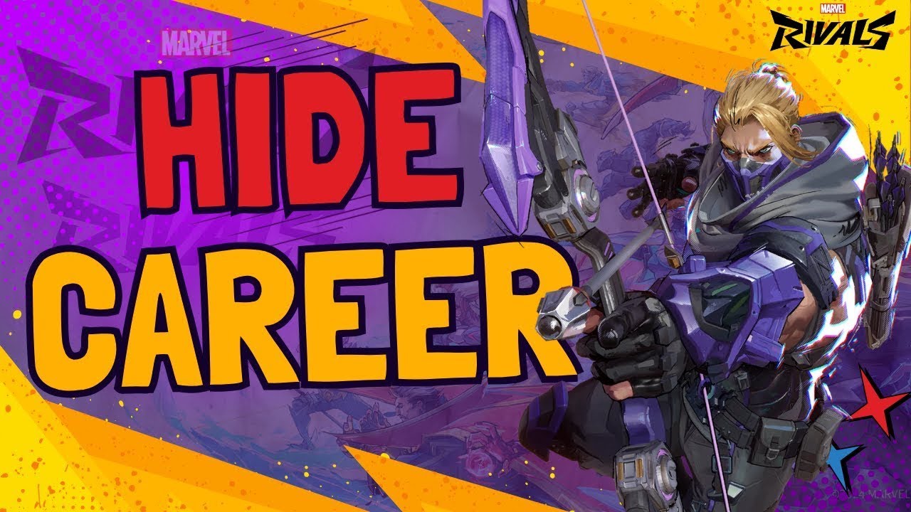 How to Hide a Career in Marvel Rivals | Marvel Rivals Tutorial (2025 ...