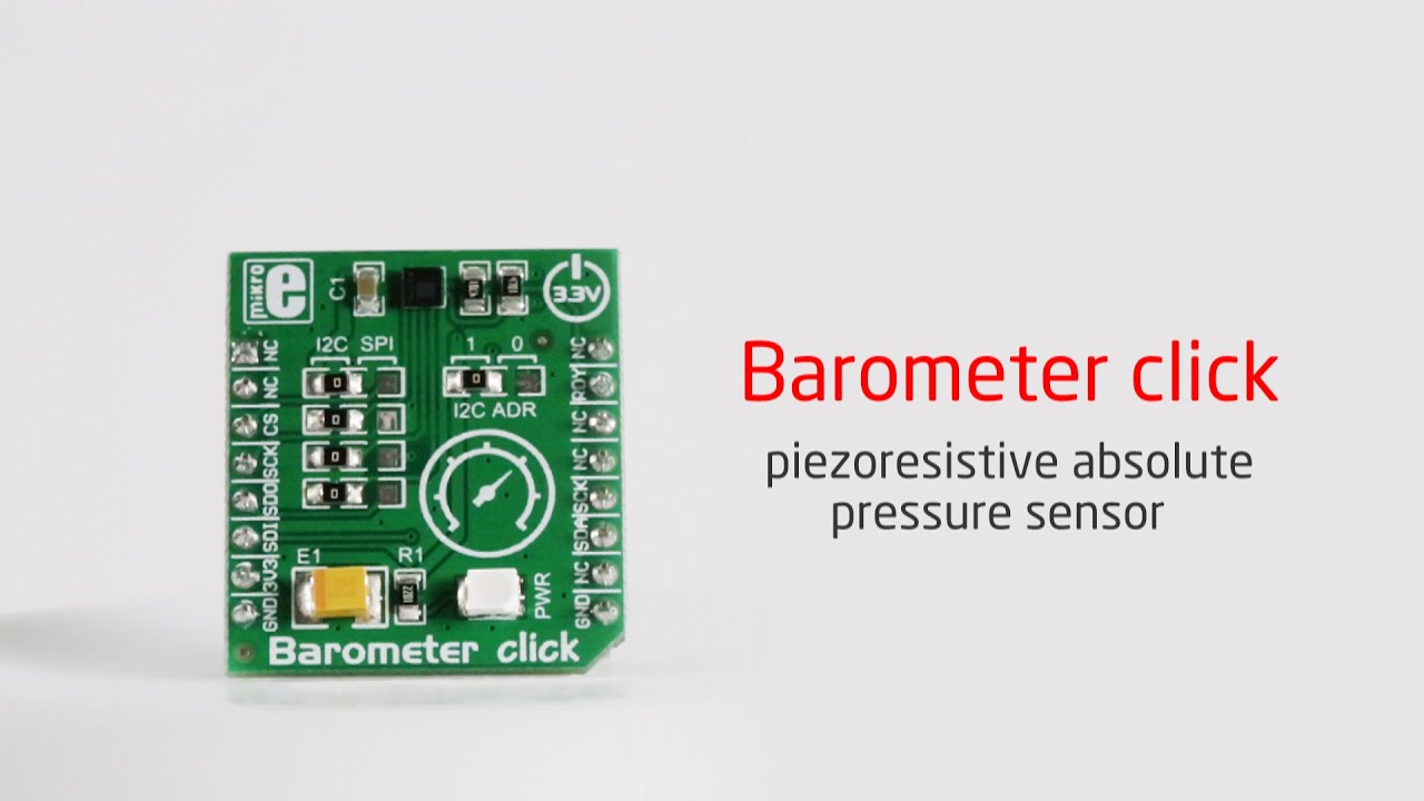 Barometer click - example - YouTube