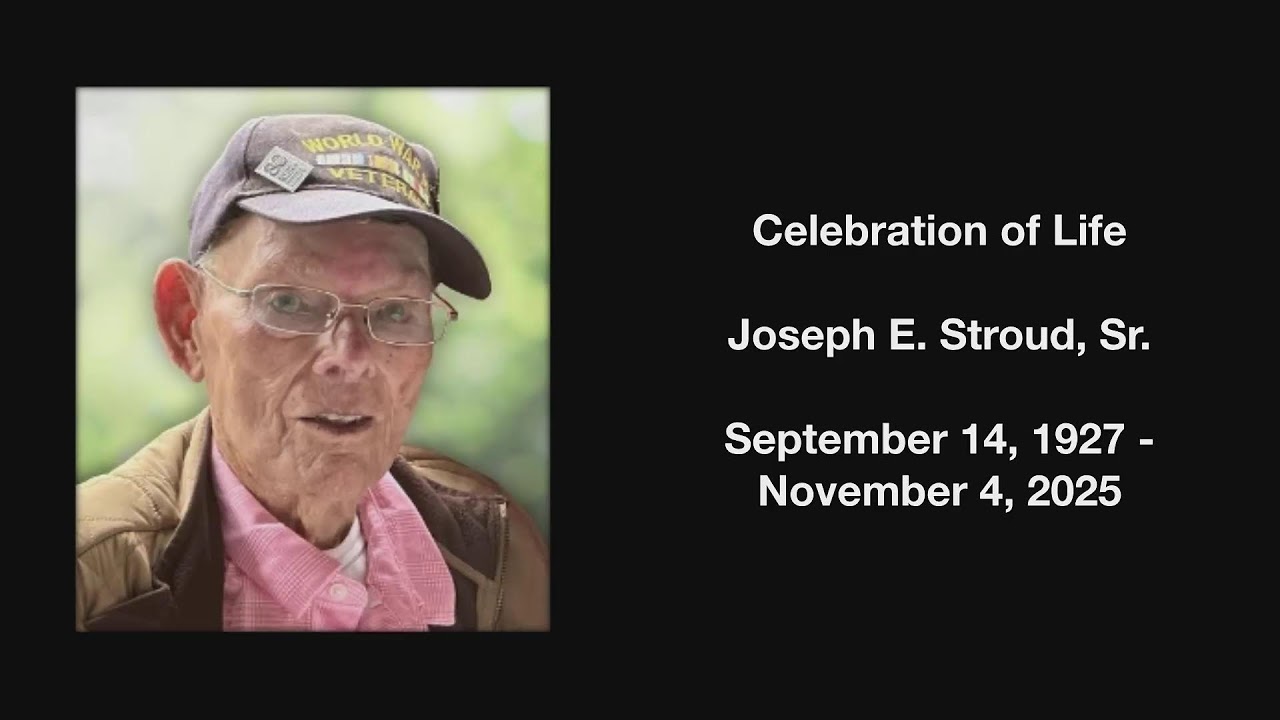 Funeral for Joseph E. Stroud, Sr - November 24, 2025 - YouTube